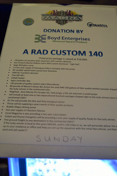 A Look at the RAD Custom 140 Aquarium | 3reef Aquarium Forums