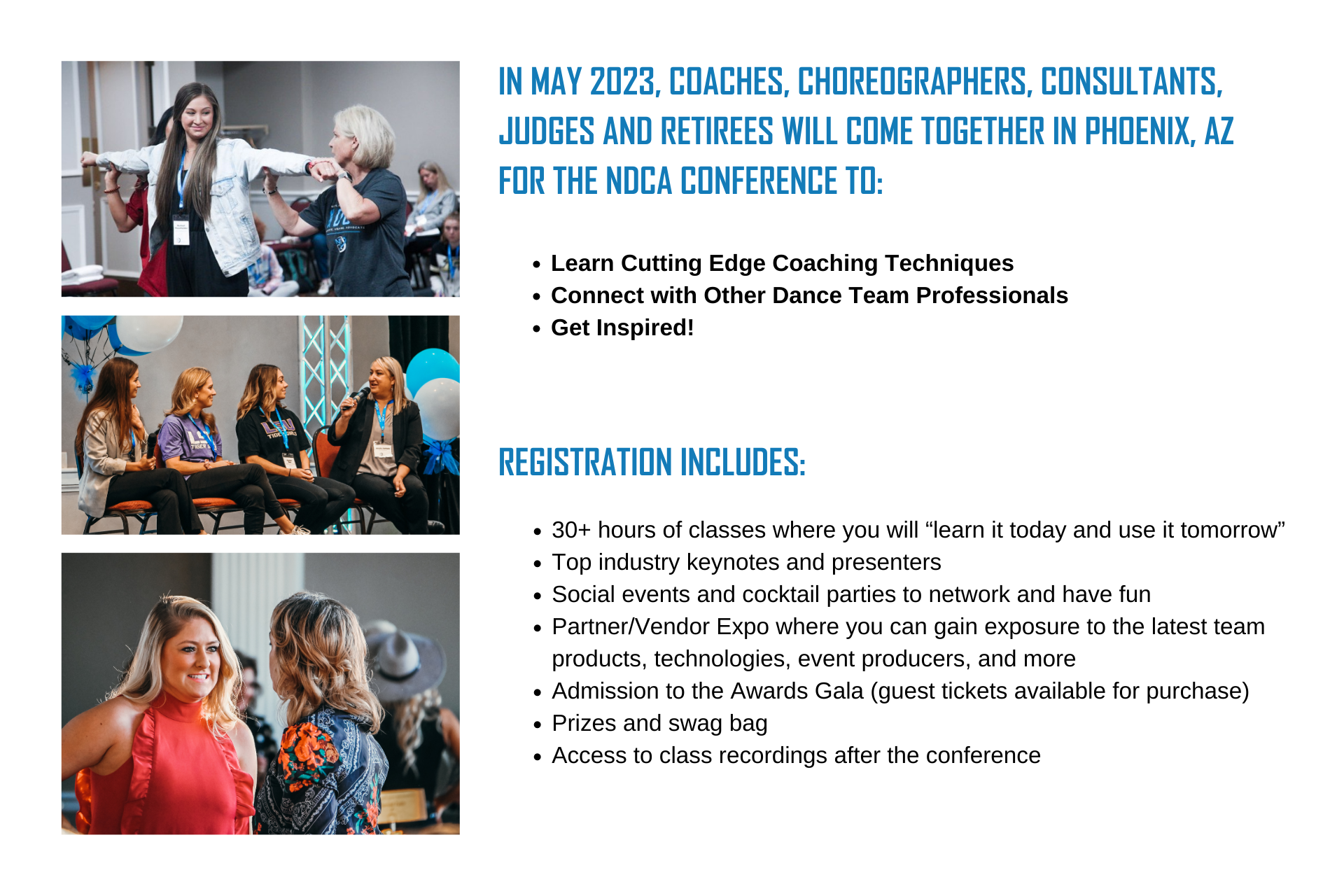 About the Conference - National Dance Coaches Association
