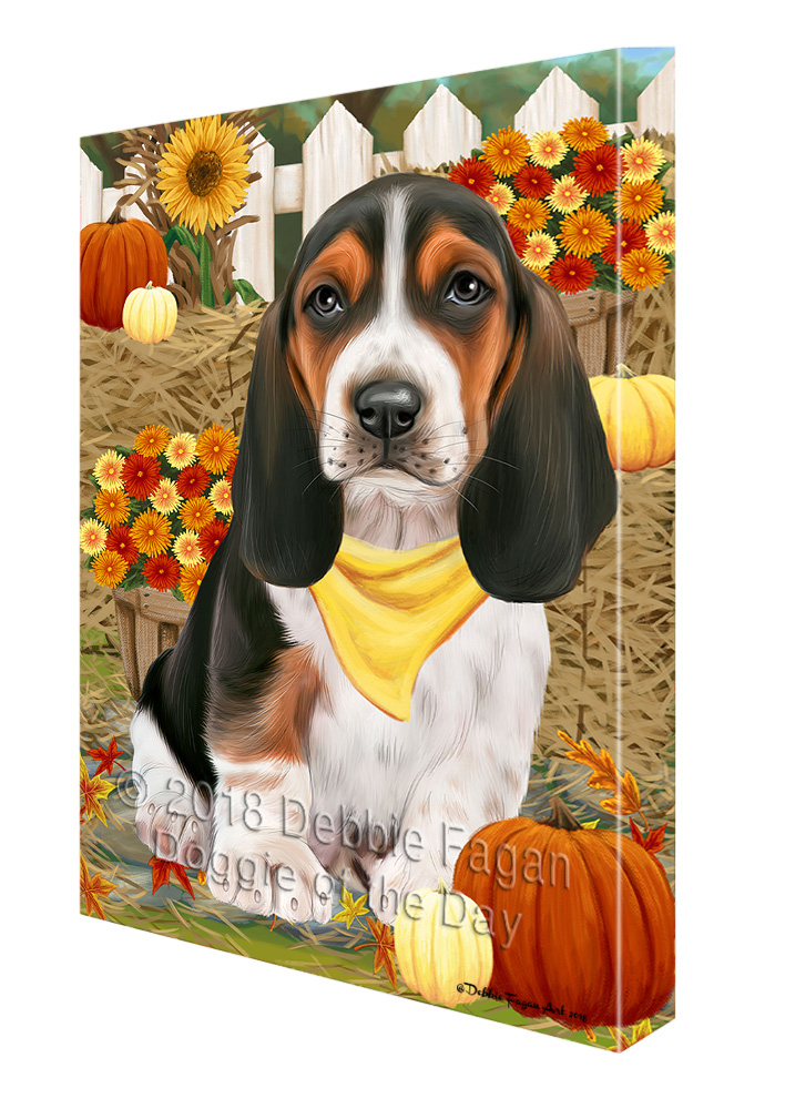 Fall Autumn Greeting Dog Cat Pet Photo Lovers Canvas Wall Art D?cor ...