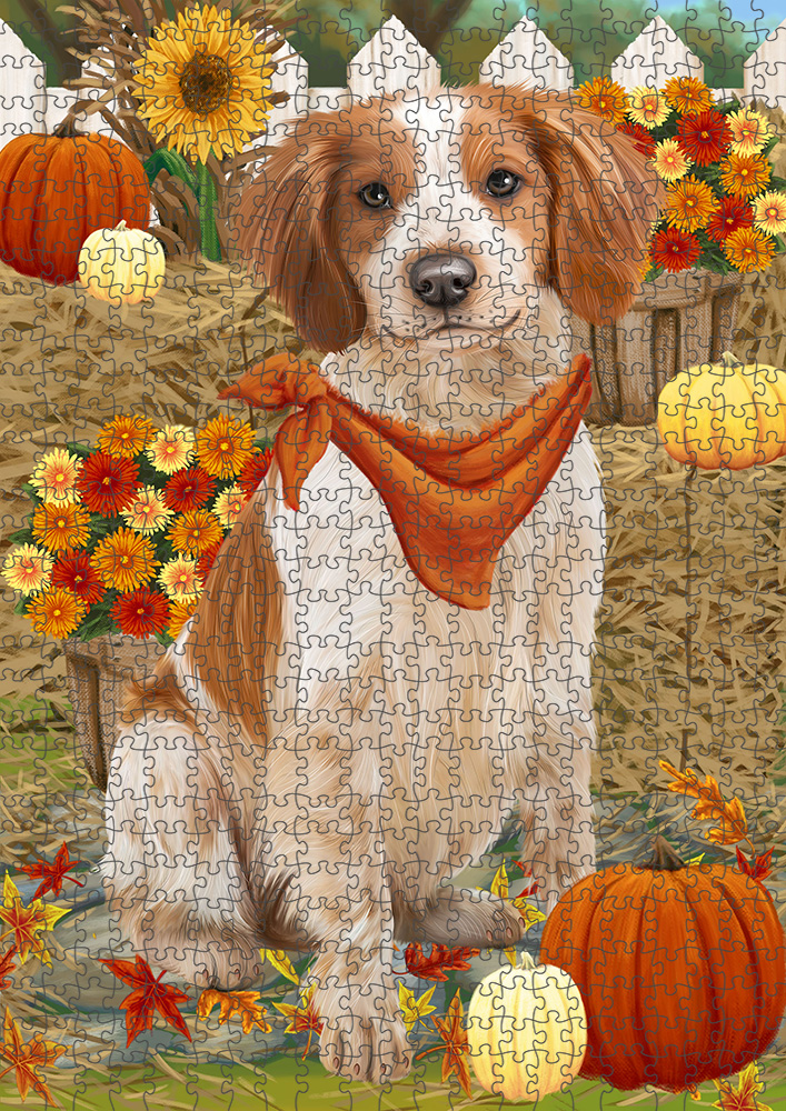 Fall Autumn Greeting Dog Cat Pet Jigsaw Puzzle Games for Adults 500 Pc ...