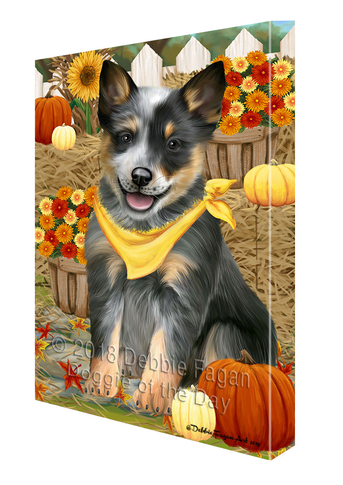 Fall Autumn Greeting Dog Cat Pet Photo Lovers Canvas Wall Art D?cor ...