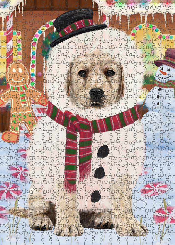 Christmas Gingerbread Snowman Dog Cat Pet Photo Jigsaw Puzzle Games for ...