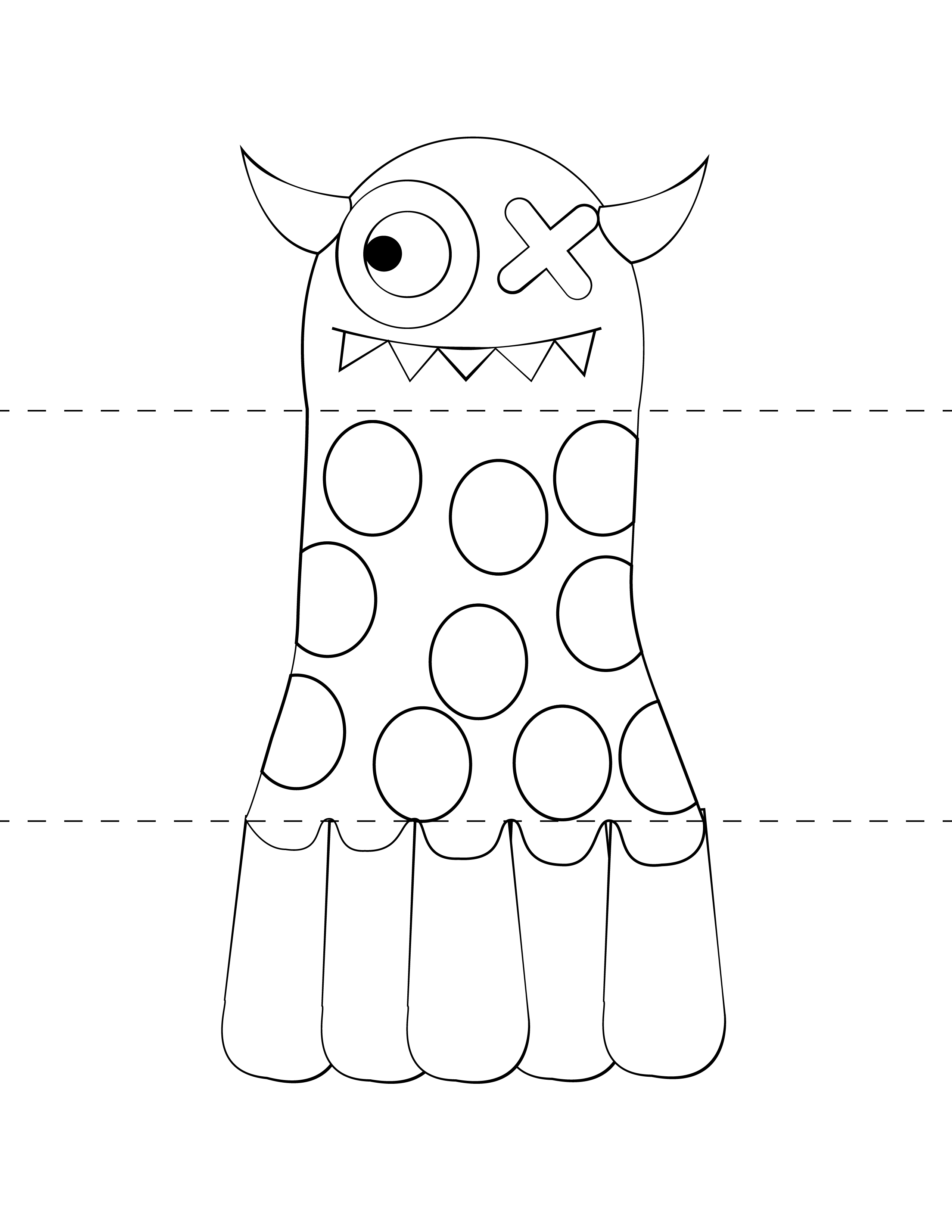 Build A Monster Printable