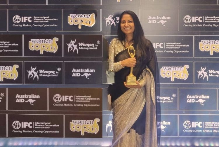 Minoli Wickramasinghe of Capital TRUST Properties Wins Top50 Professional & Career Women Global ...
