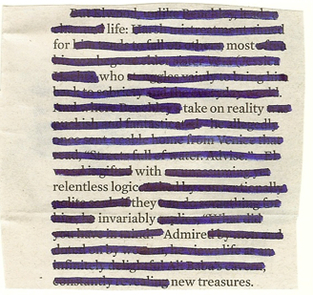 Newspaper Blackout Poetry: How to Turn an Old Newspaper into a Poetic ...