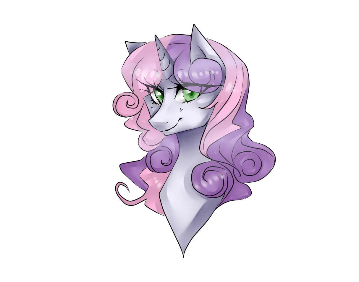sweetie belle drawn by mscootaloo - Bronibooru