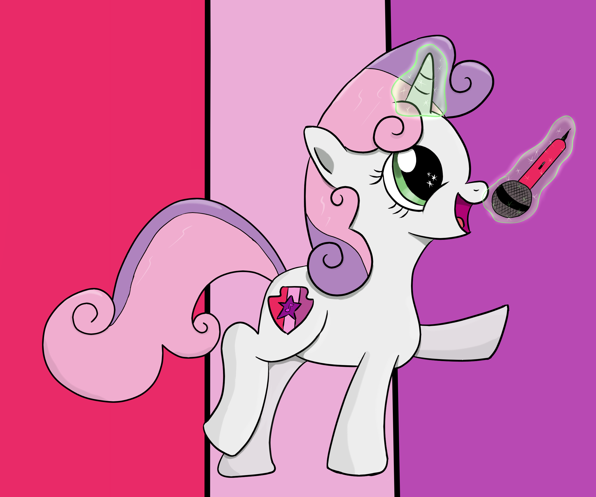 sweetie belle drawn by darelith - Bronibooru