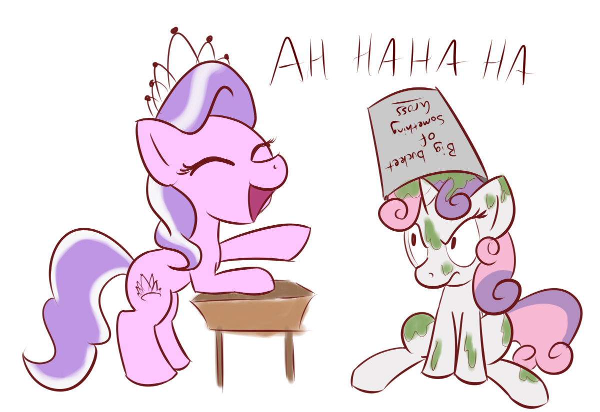 diamond tiara and sweetie belle drawn by whatsapokemon - Bronibooru