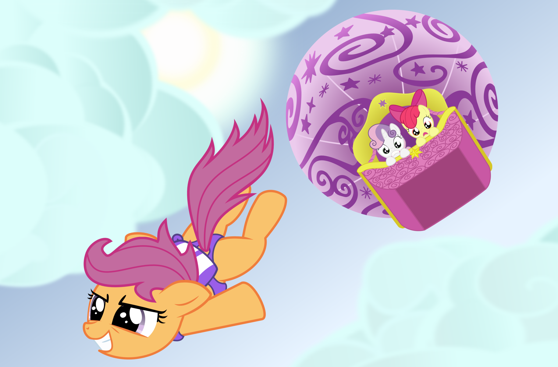 apple bloom, cutie mark crusaders, scootaloo, and sweetie belle drawn by blackgryph0n - Bronibooru
