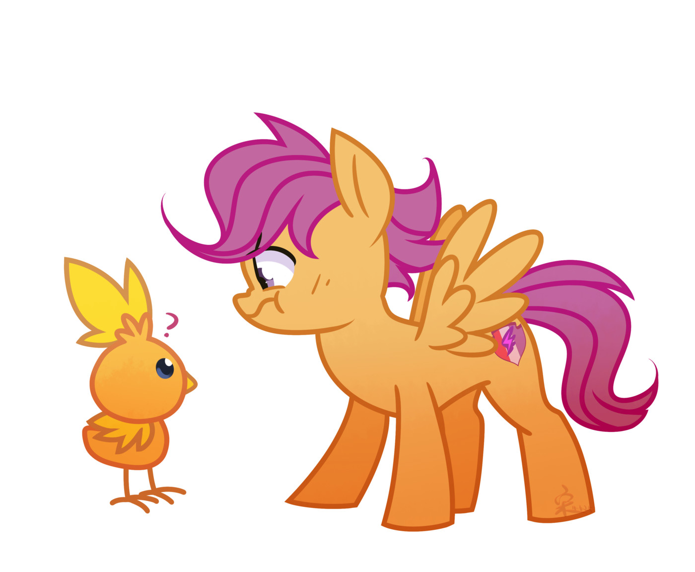 scootaloo drawn by yaaaco - Bronibooru