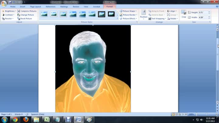 Video How To Invert The Colors Of An Image On Microsoft Word EHow