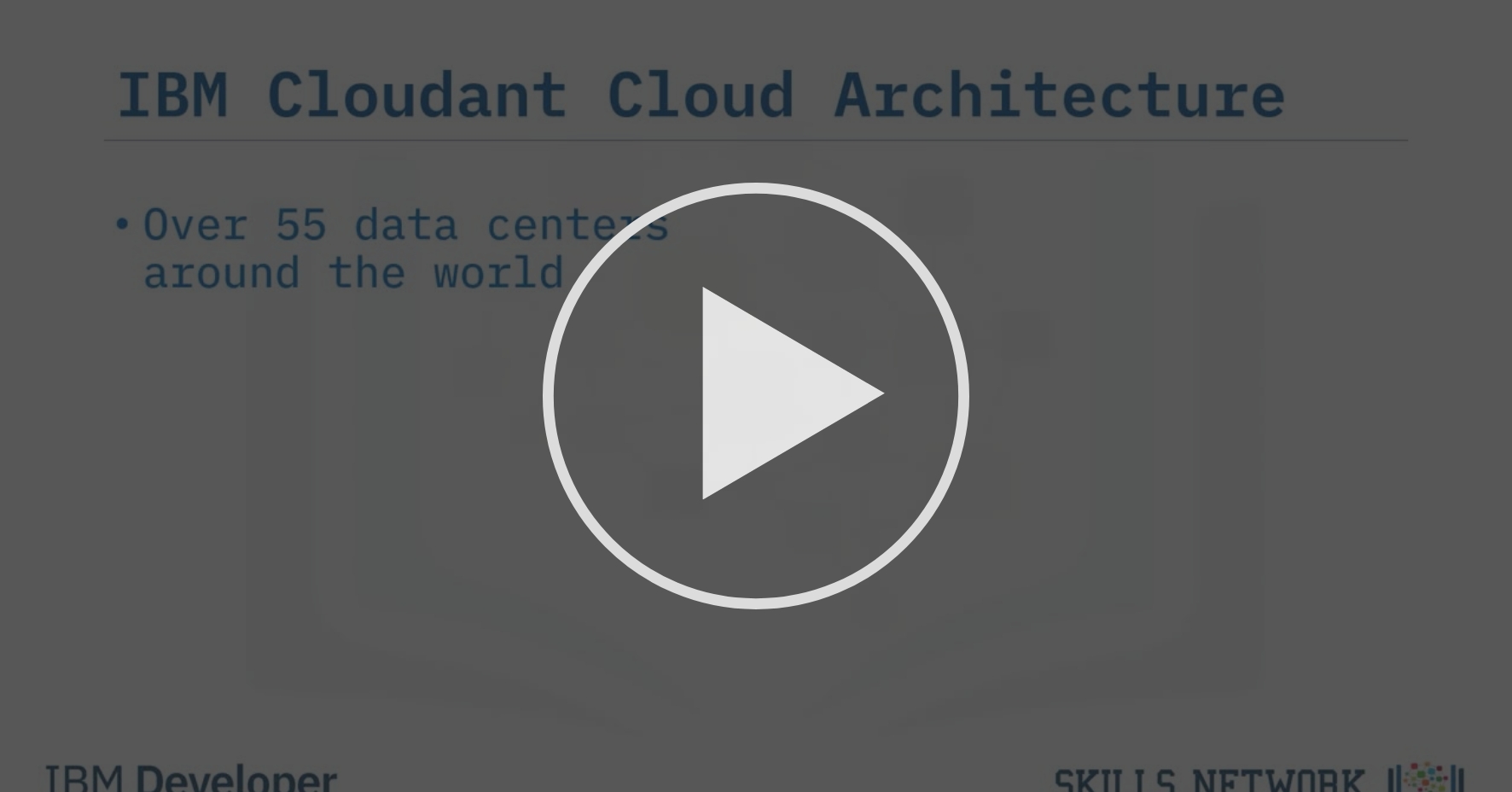 Cloudant Architecture And Key Technologies Introducing IBM Cloudant
