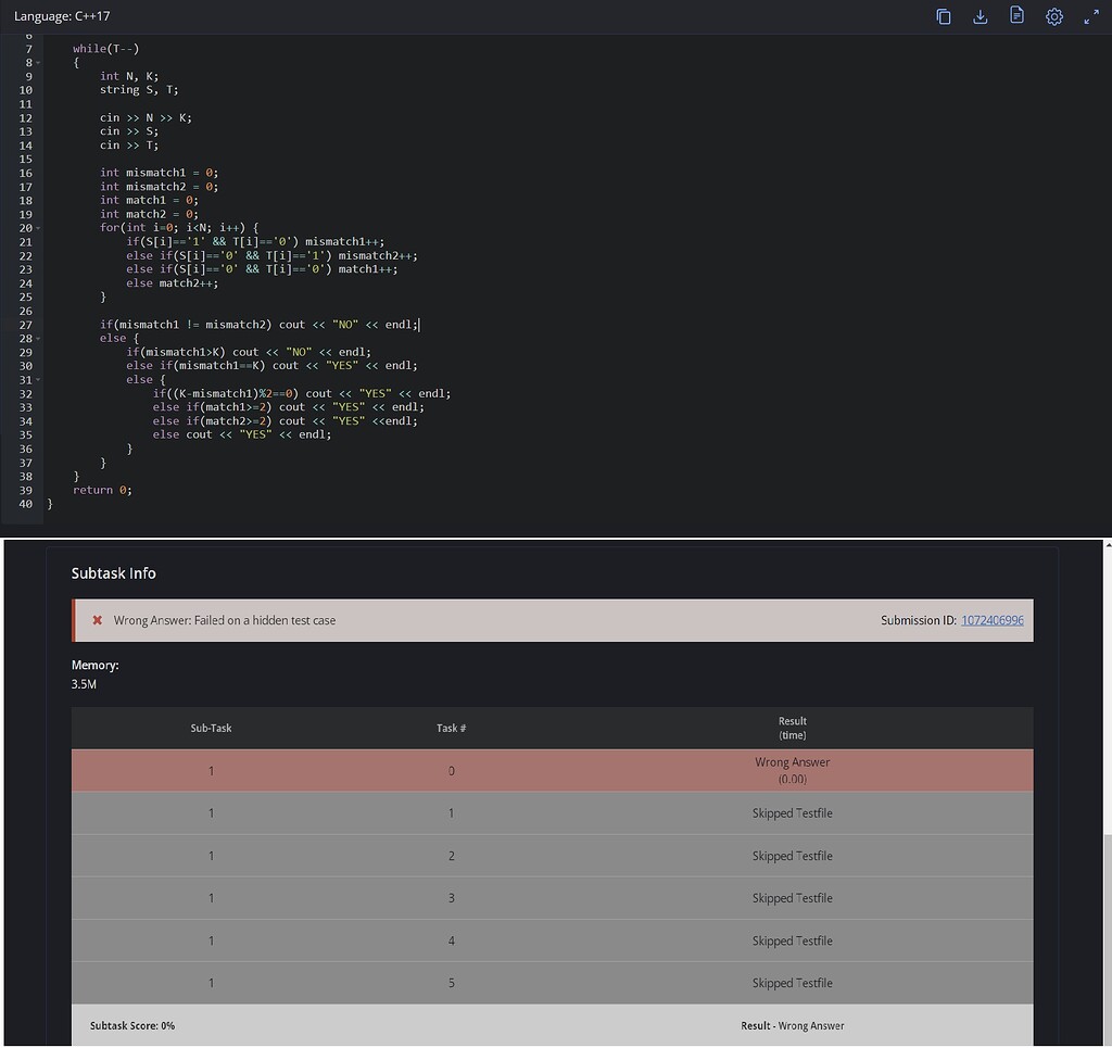 Code Chef Starters Th July Problem Binary Conversion Convert Bug Reports