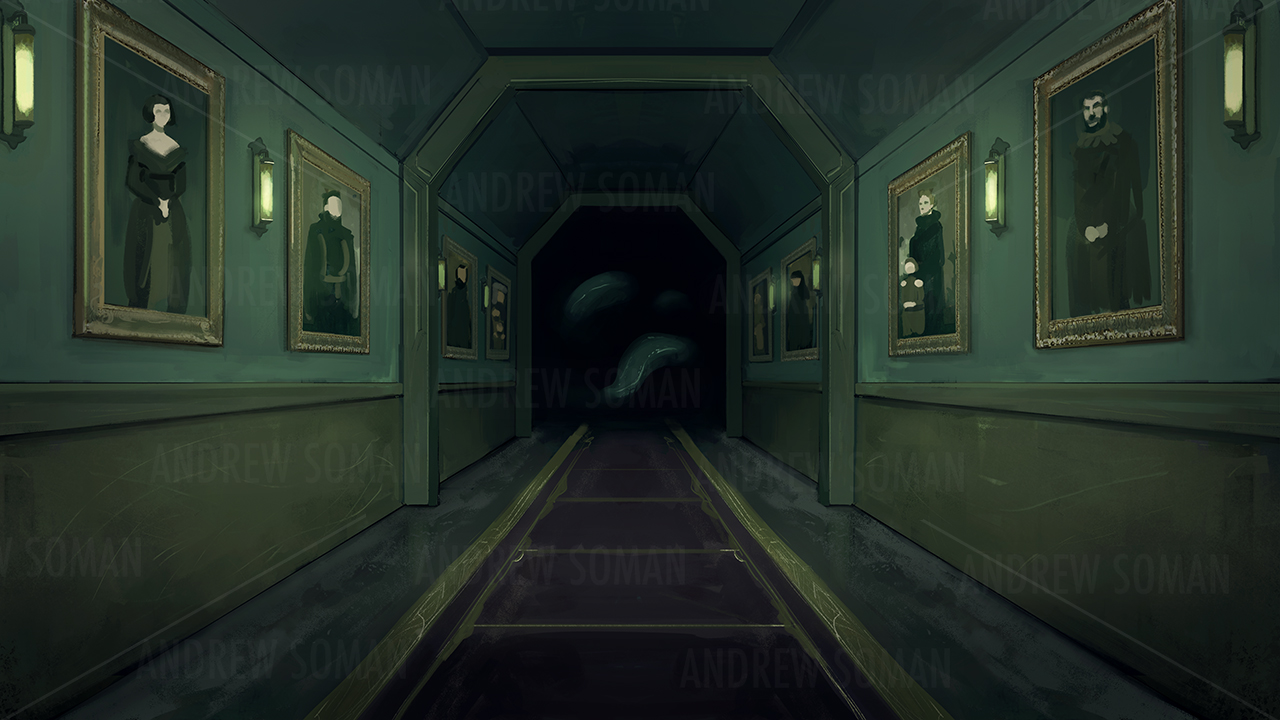 Dark Hallway