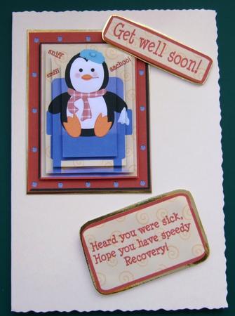 Get Well Penguin - Photo by Lorraine Reed
