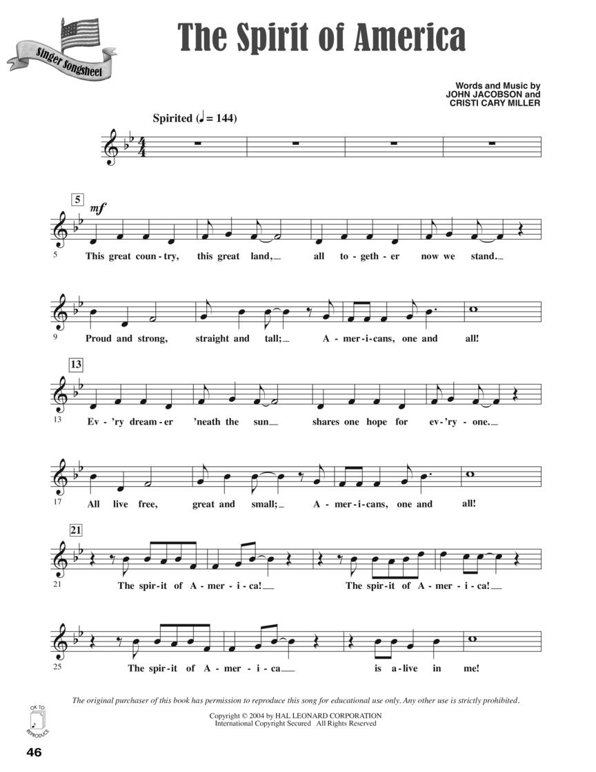 We Honor You Sheet Music by John Jacobson (SKU: 00225506) - Stanton's ...