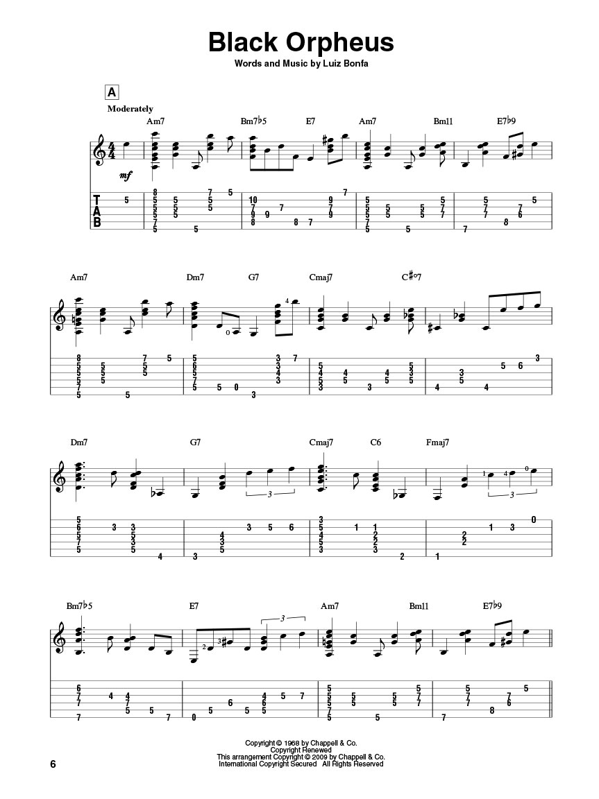 Latin Standards Jazz Guitar Chord Melody Solos Guitar Tab Jazz Latin Standards Jazz Guitar Chord Melody Solos Guitar Tab Jazz