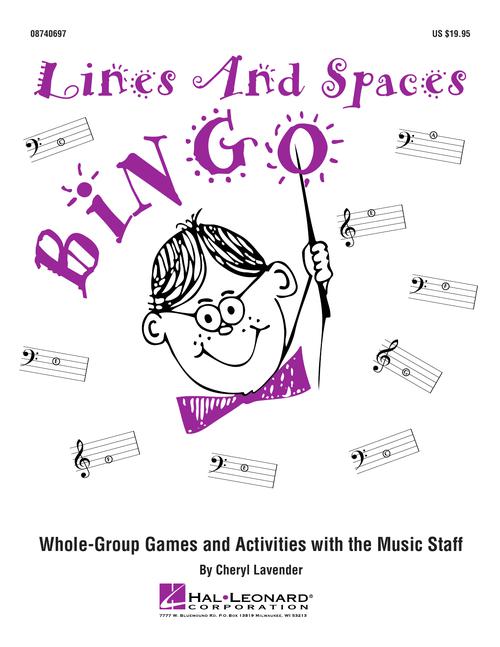 Lines and Spaces Bingo Sheet Music by Cheryl Lavender (SKU: 08740697 ...