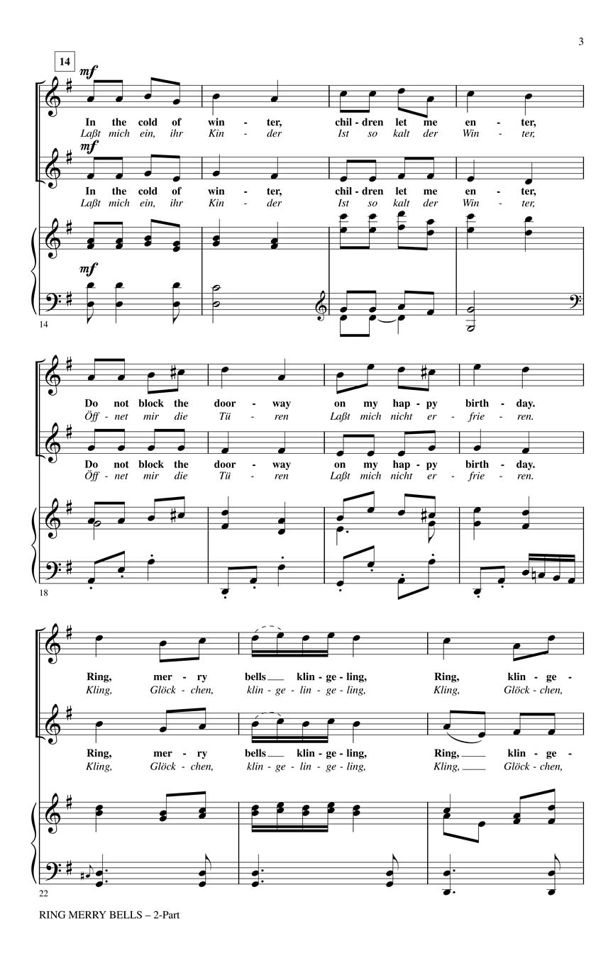 Ring Merry Bells Sheet Music by John Leavitt (SKU: 08749642) - Stanton ...