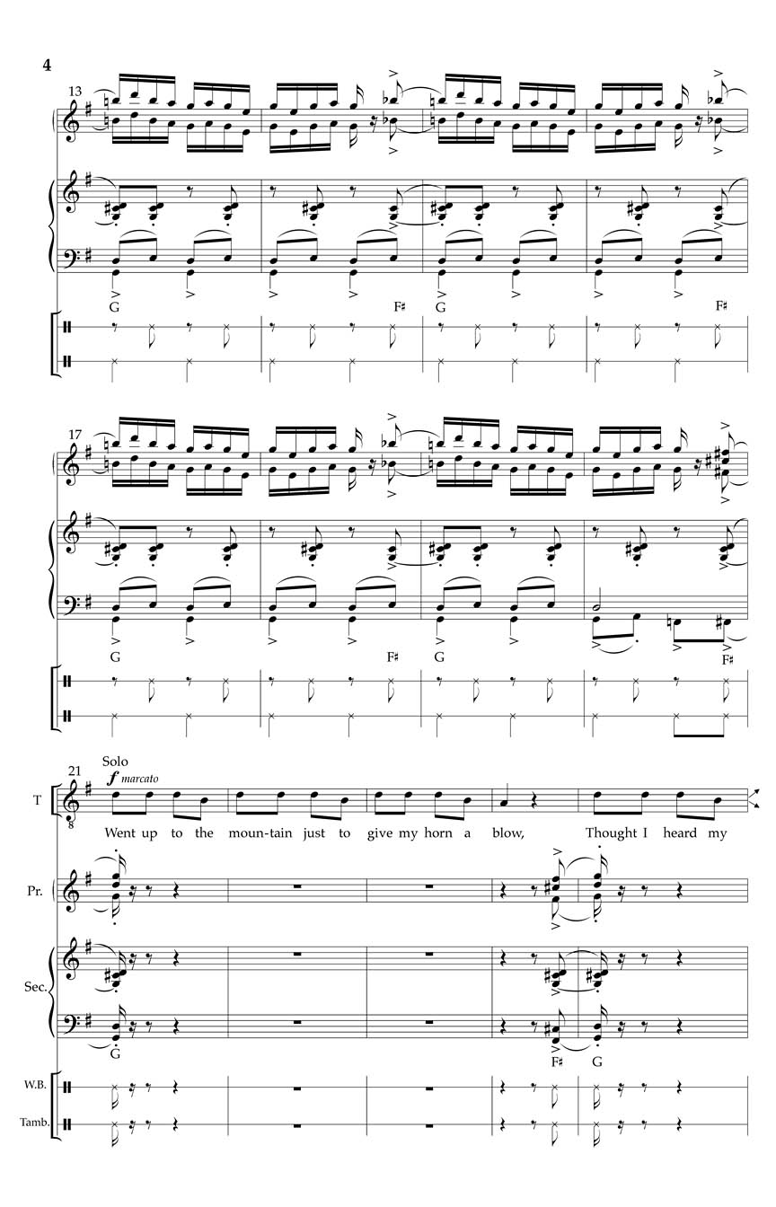 Bile Them Cabbage Down Sheet Music by Mack Wilberg (SKU: 08764911 ...