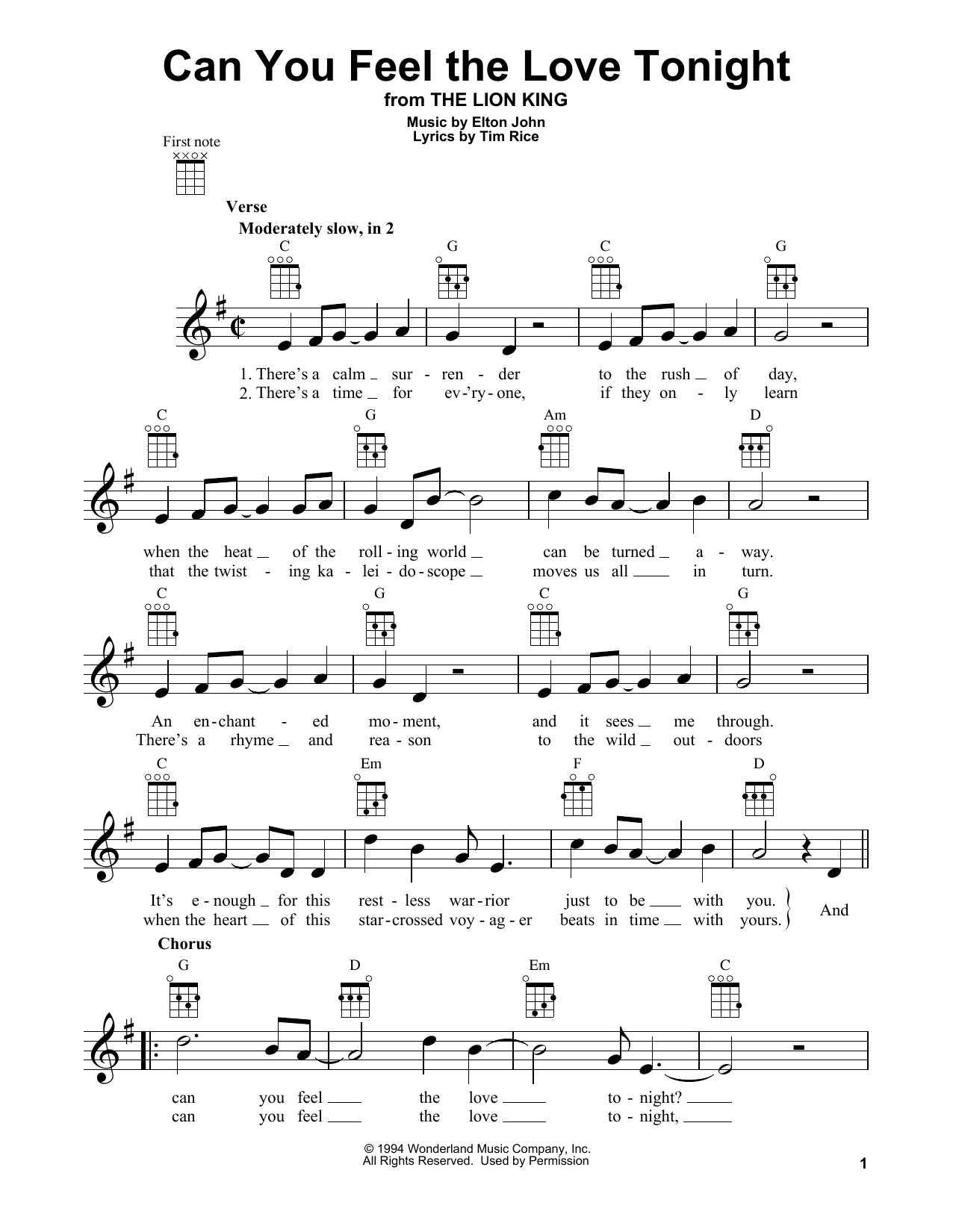 Simple Disney Songs On Ukulele At Shawn Hernandez Blog