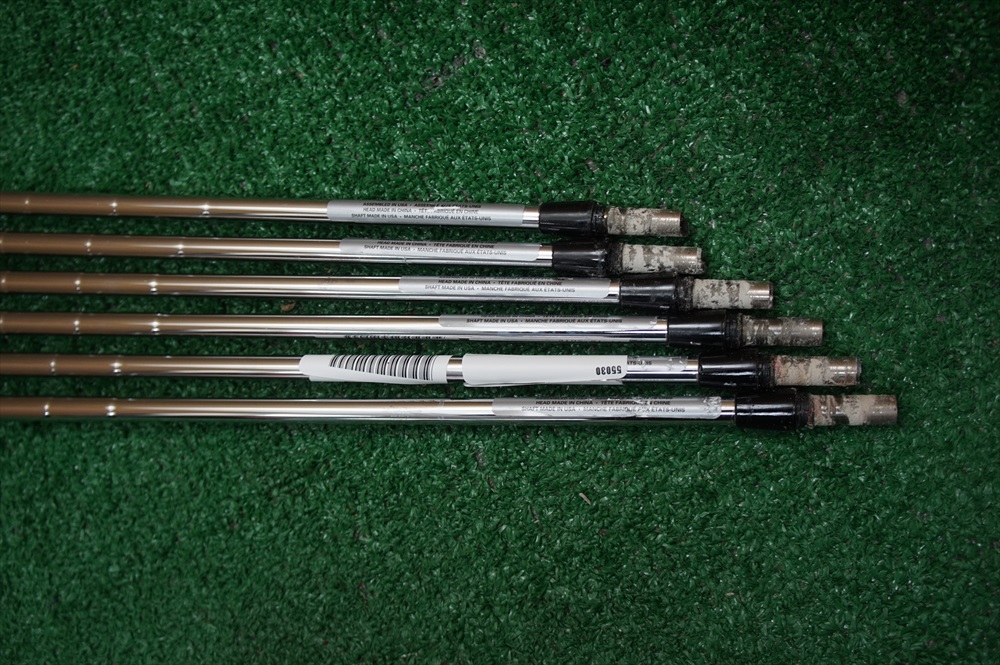 TRUE TEMPER DYNAMIC GOLD DG PRO S300 STIFF STEEL IRON SHAFTS PULLS 4 7