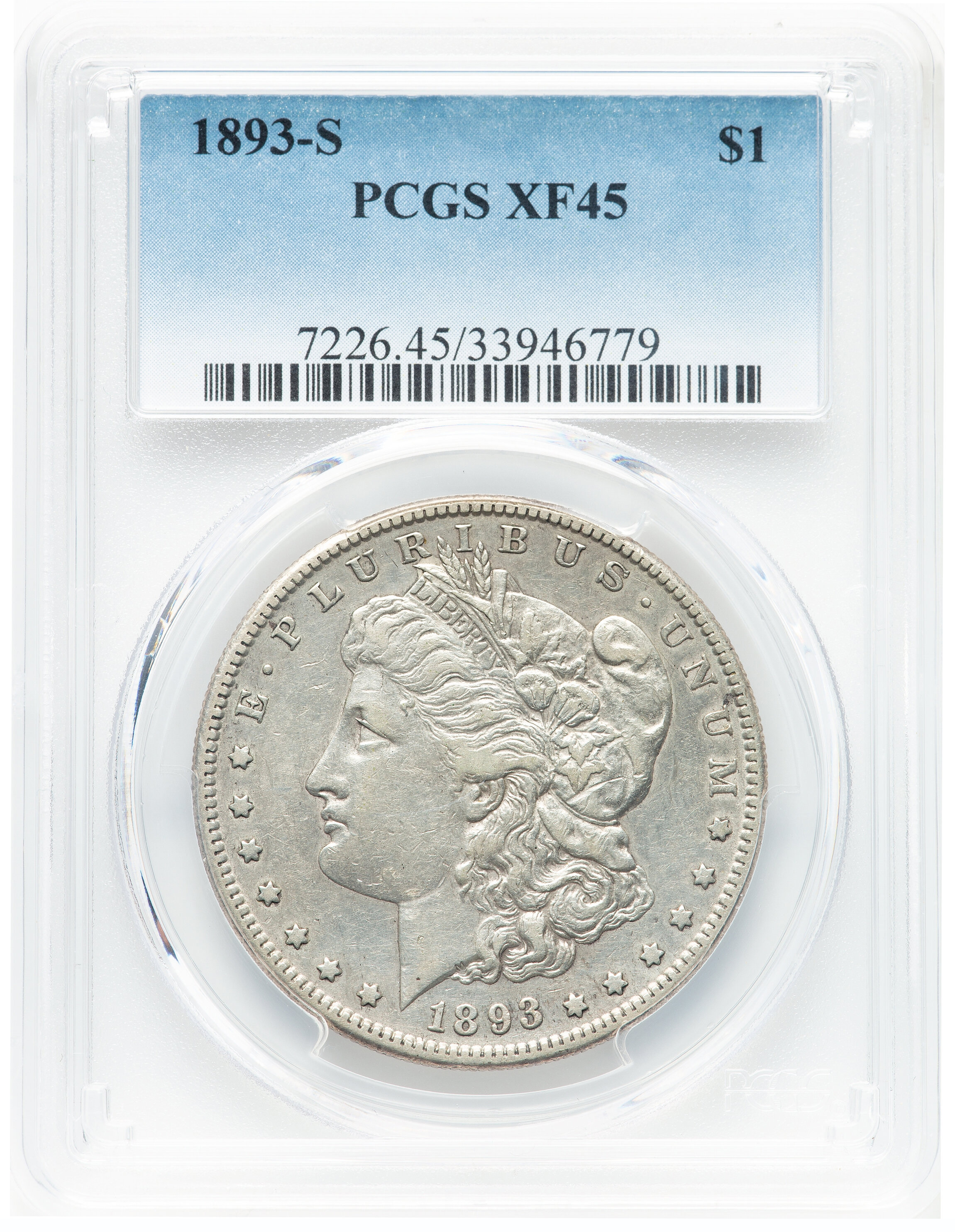 Collectors Corner - 1893-S $1 XF45 PCGS - #69235481