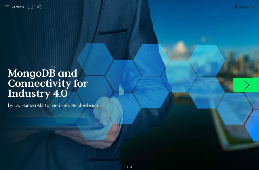 Mongodb And Connectivity For Industry 40 Mongodb