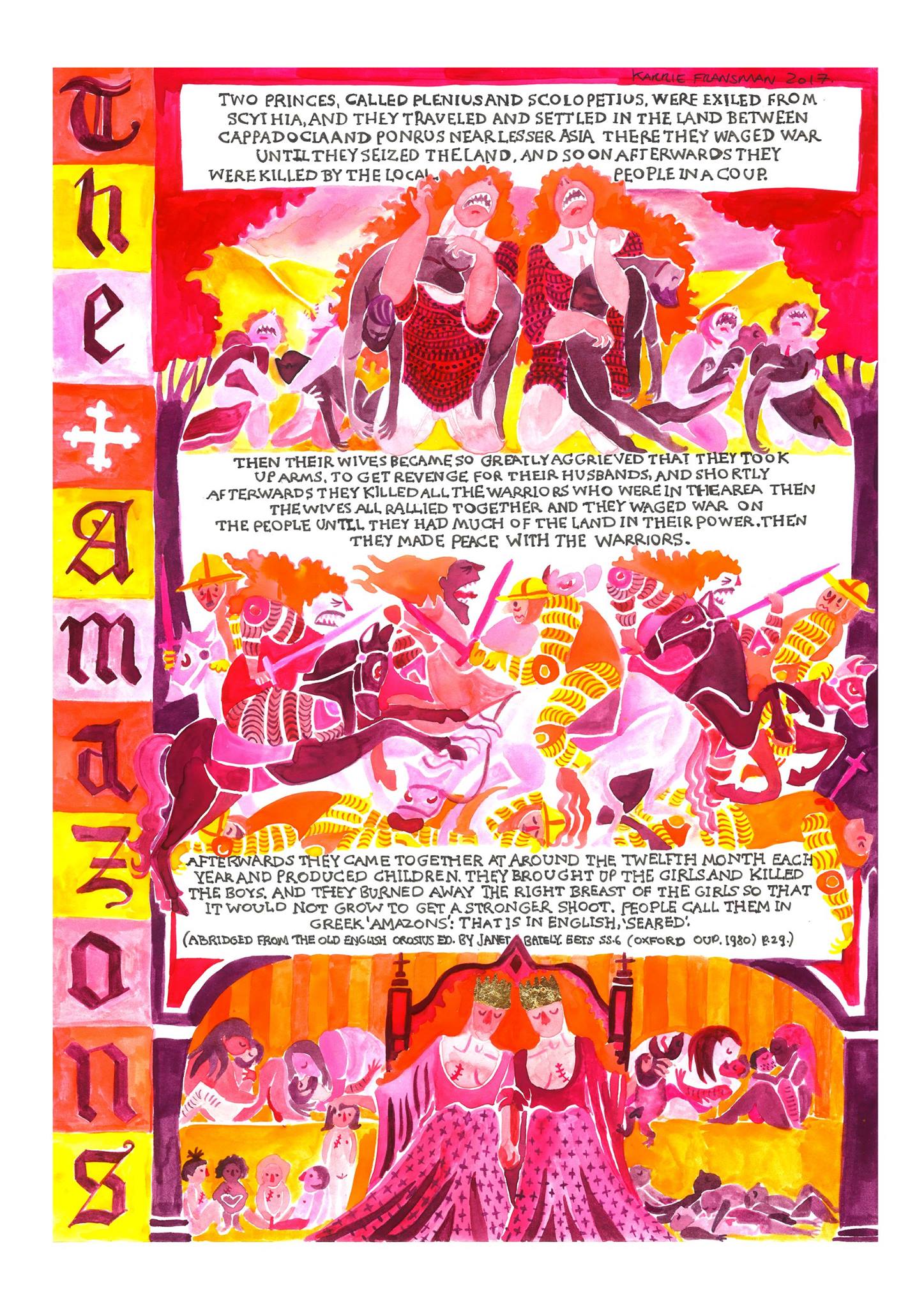 Karrie Fransman's Comics and Visual Storytelling » Medieval Comics