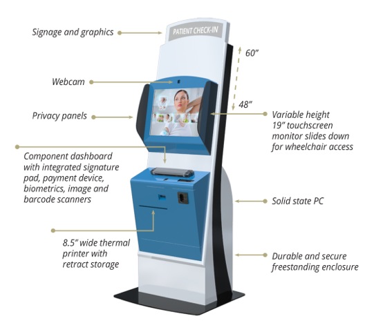Patient Check-in Kiosk by Touchsource