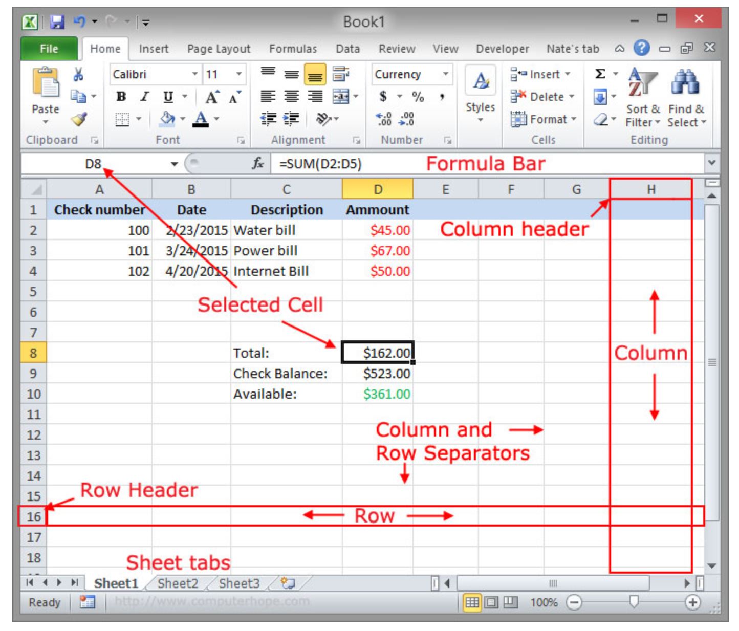 Excel Basics Analyzing The Data Computer Skills LibGuides At St