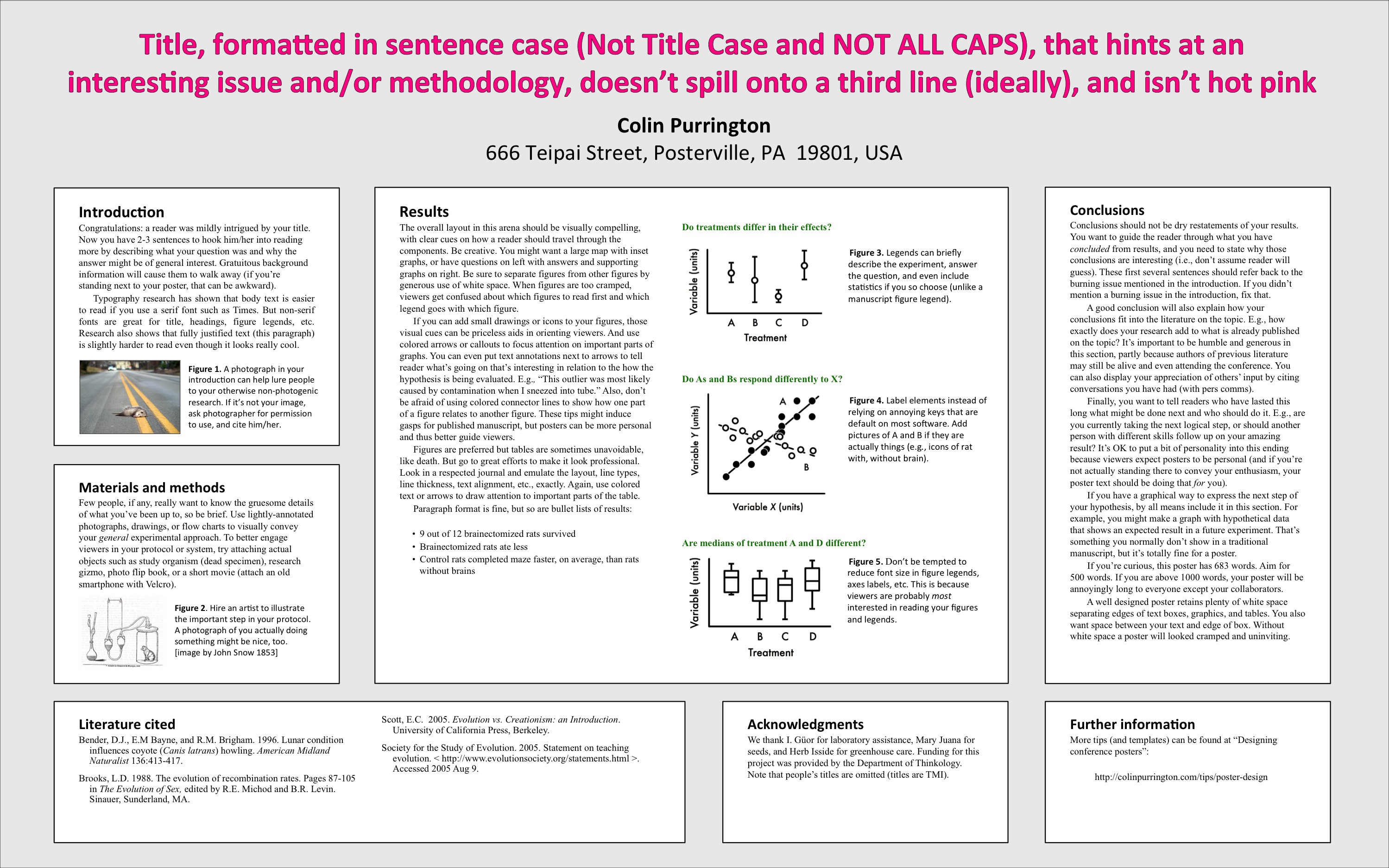 Poster Design Advice Academic Posters MHC Library Guides At 