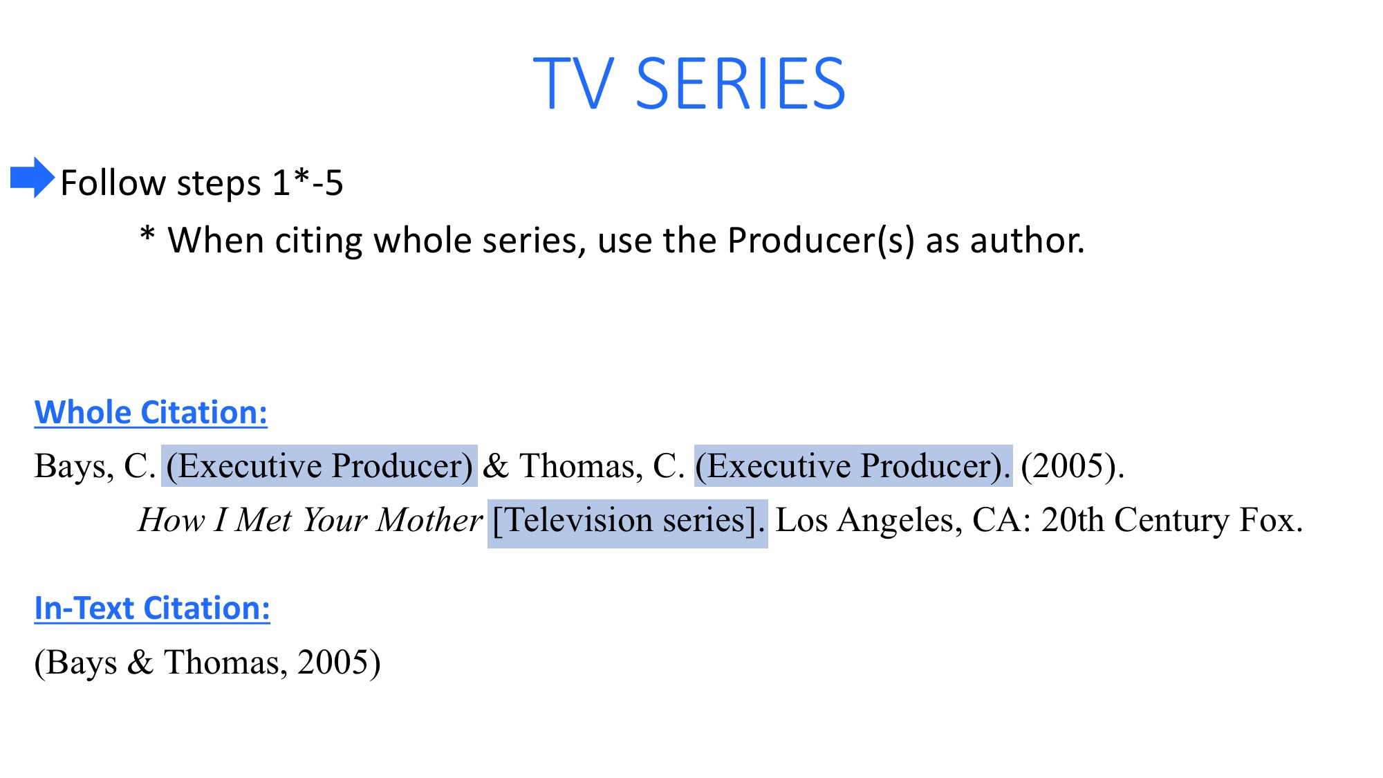 AUDIOVISUAL APA FOR KENDALL COLLEGE LibGuides At Kendall College