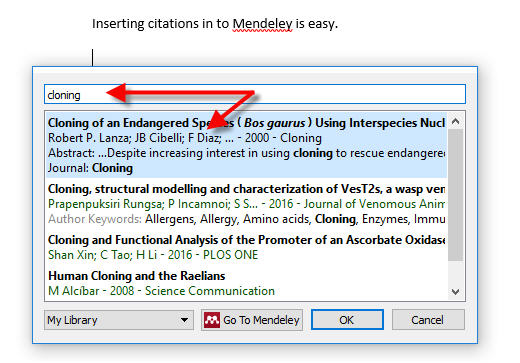 Inserting Citations In To Word Mendeley Citation Manager LibGuides 