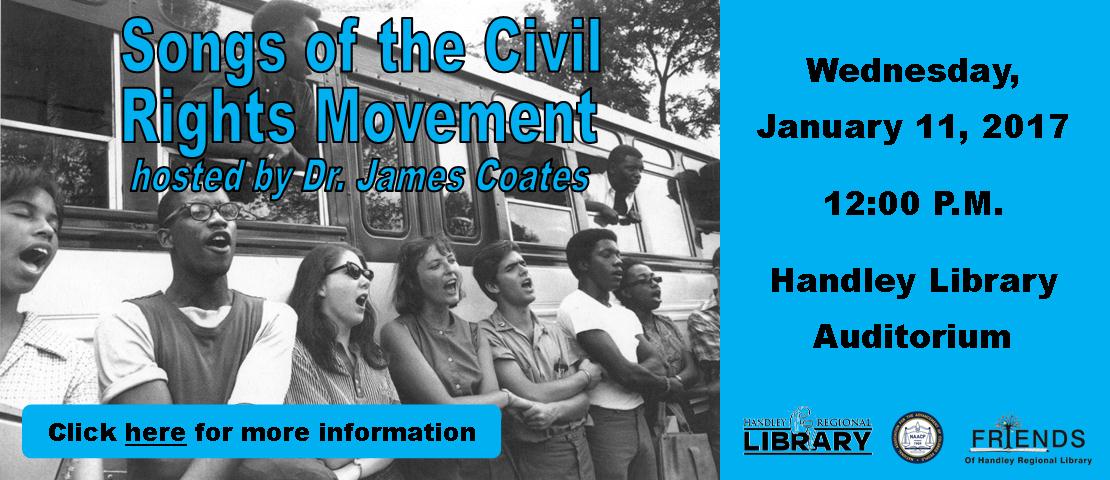 Songs of the Civil Rights Movement - Winchester-Frederick County ...