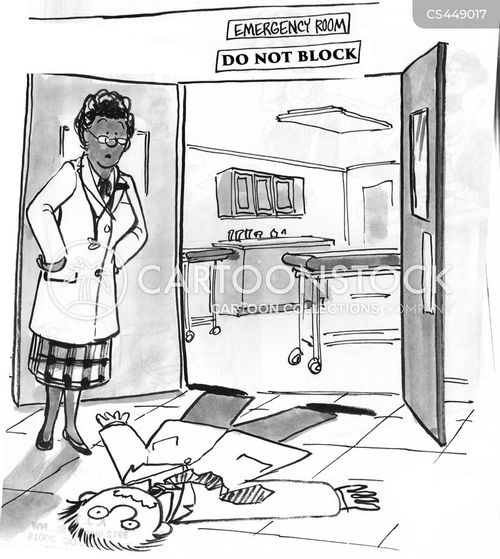 Medical Emergency Cartoon