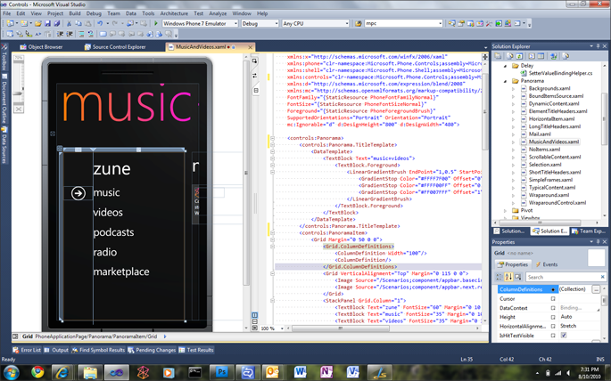 Panorama and Pivot controls for Windows Phone developers | Jeff Wilcox
