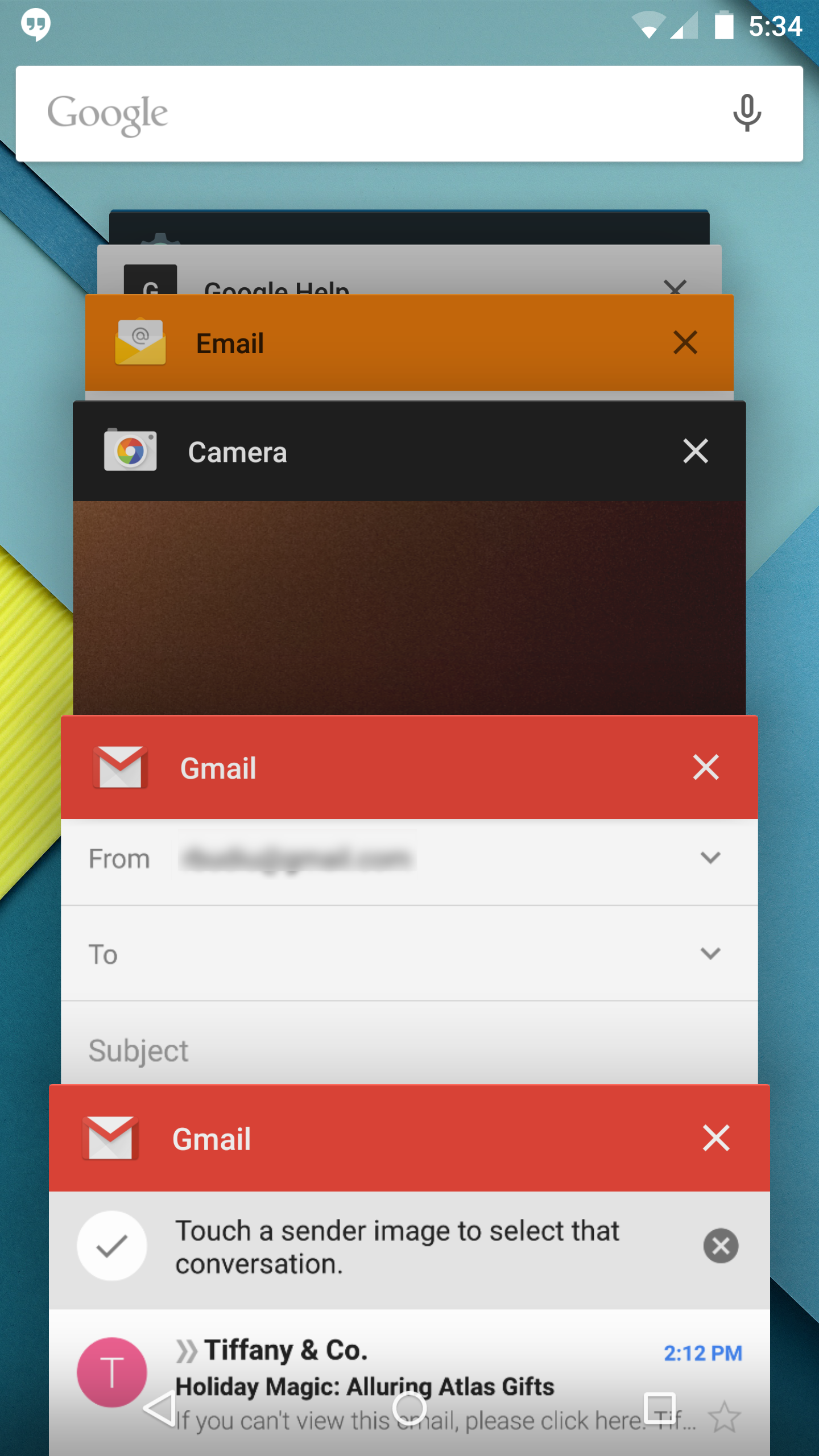 Multitasking on Mobile Devices