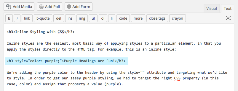 Become A Super Blogger How To Edit Inline CSS Skillcrush