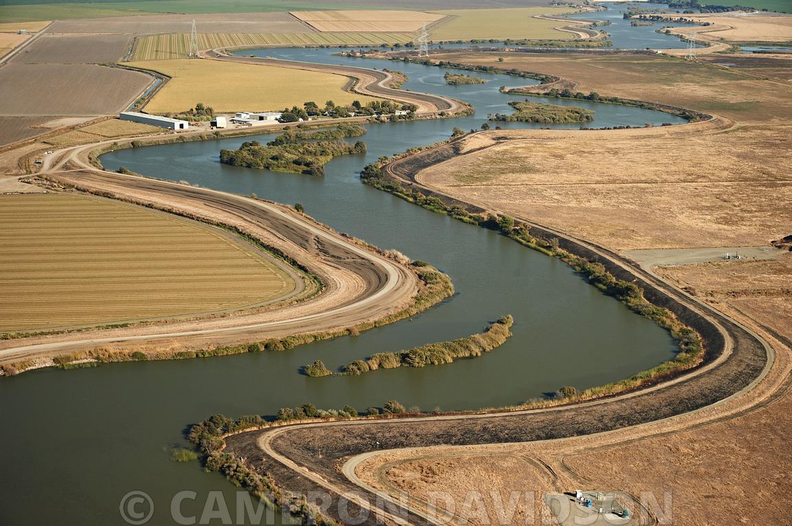 Aerial Stock | Sacramento River