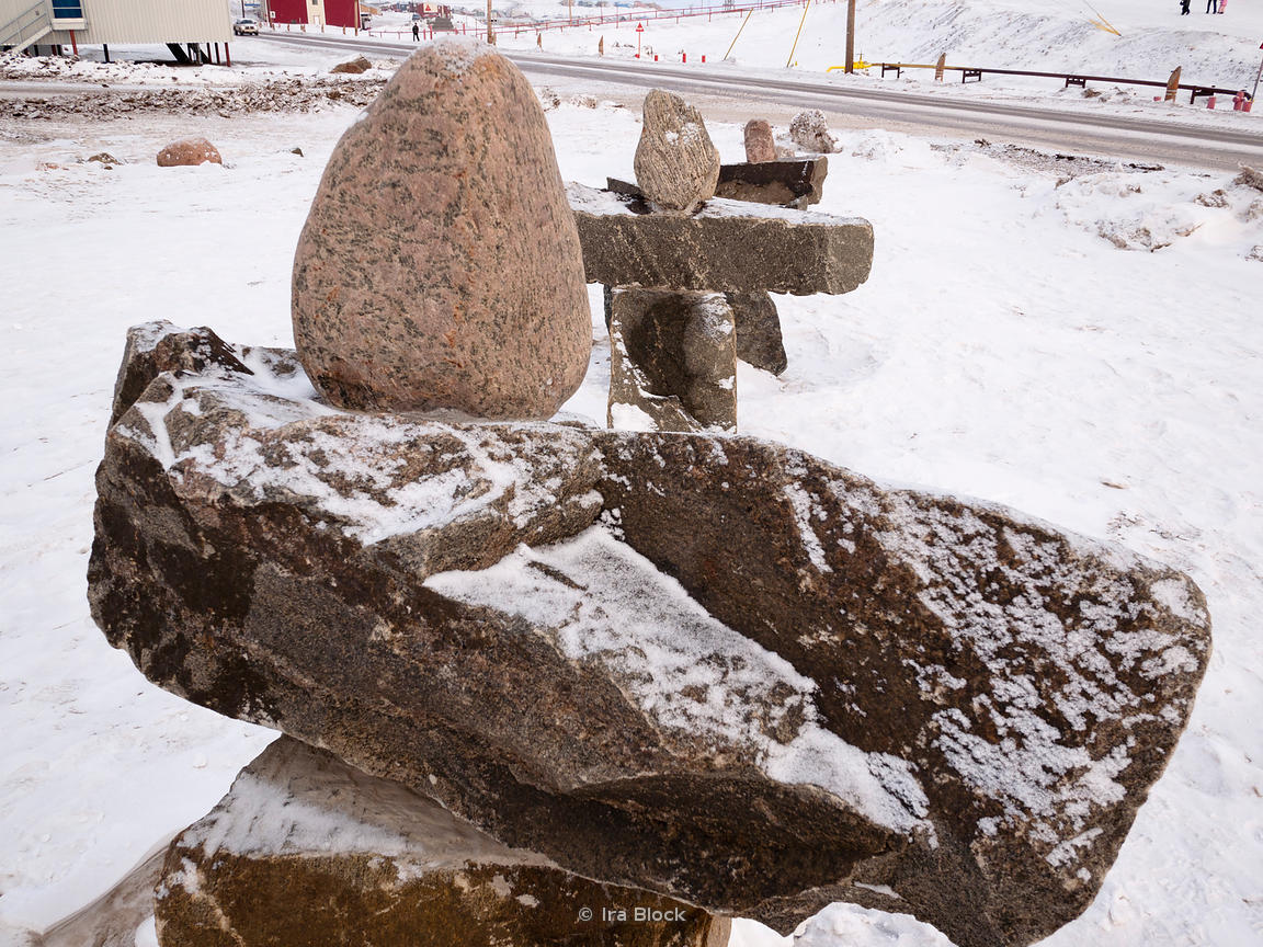 Ira Block Photography | Inuksuks, which are stone landmarks and Inuit ...