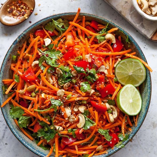 Modernmeal Sesame Ginger Carrot Salad