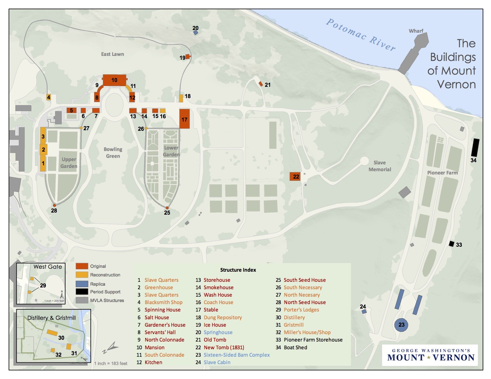 Historic Buildings of Mount Vernon · George Washington's Mount Vernon