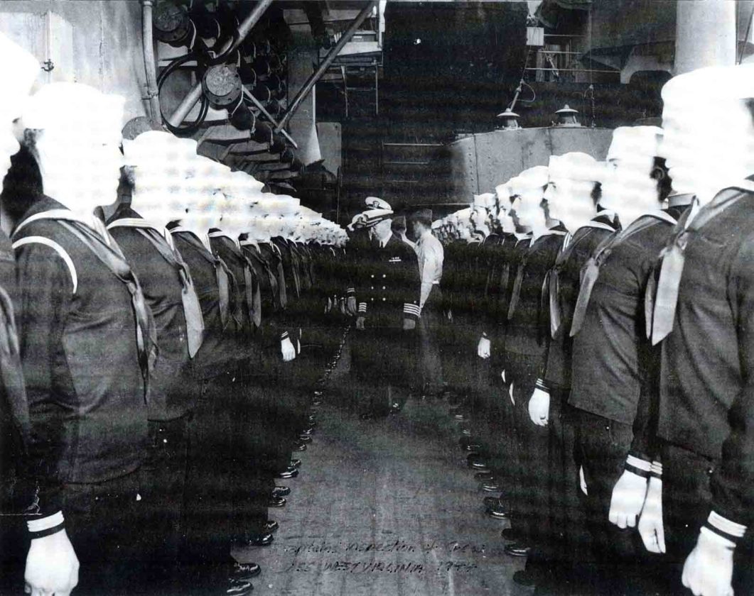 Veteran finds photos of World War II-era battleship USS West Virginia ...