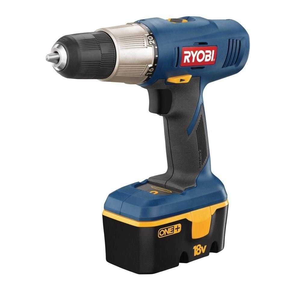 Ryobi 5 18 Volt One Ni Cad Drill Kit P852 EBay Ryobi 5 18 Volt One Ni Cad Drill Kit P852 EBay