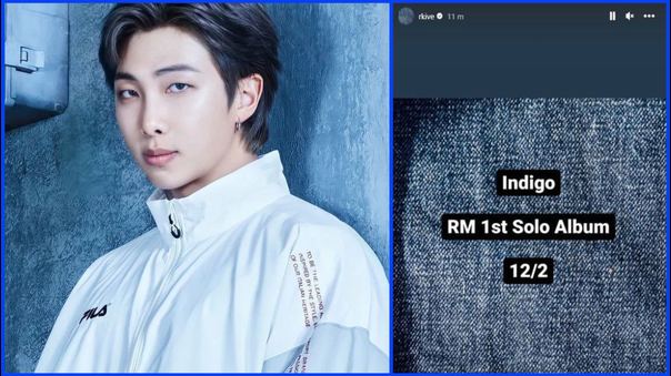 BTS: RM realizará un concierto gratuito para el estreno de su álbum ‘Indigo’
