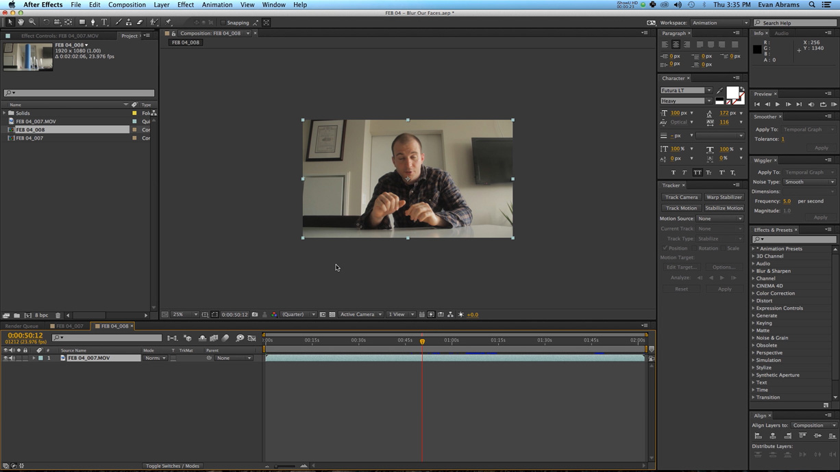 Adobe After Effects Video Editing Cubesenturin