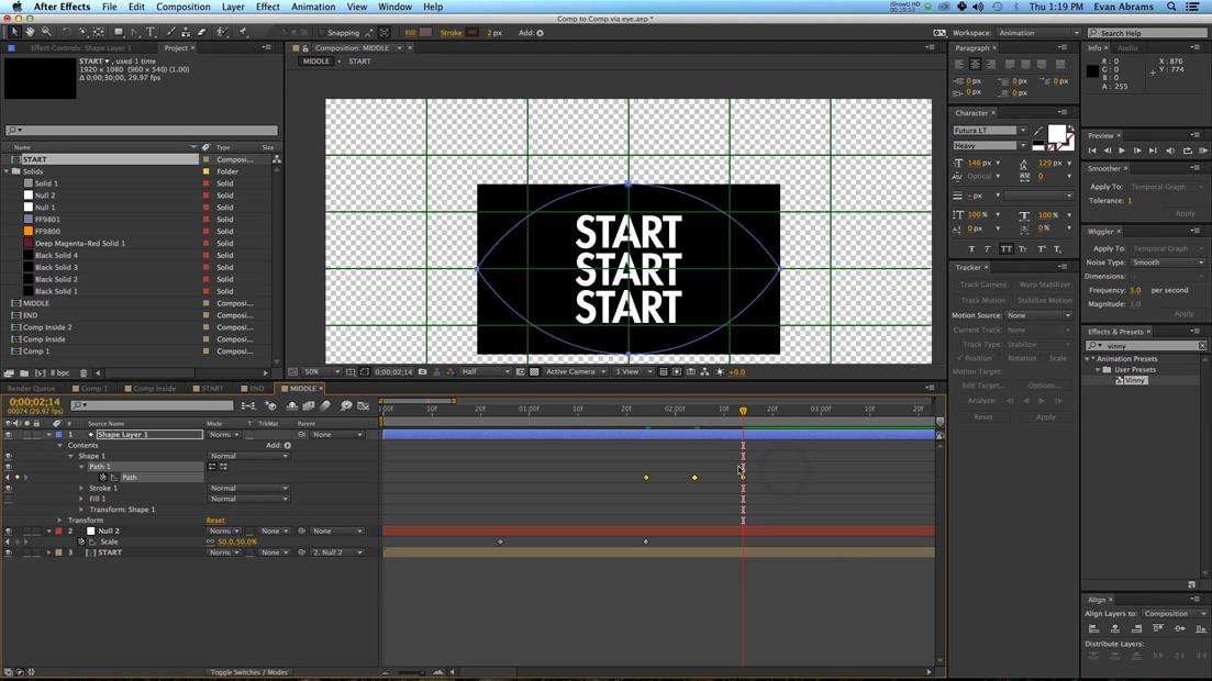 After Effects Video Tutorial Transition From One Comp To Another The Beat A Blog By Premiumbeat