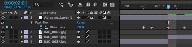 Creating A Slide Projector Transition In After Effects