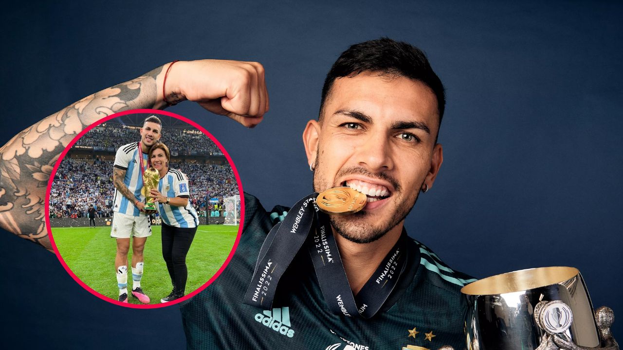 Mamá de Leandro Paredes viral reacción al ver a su hijo ganar la Copa